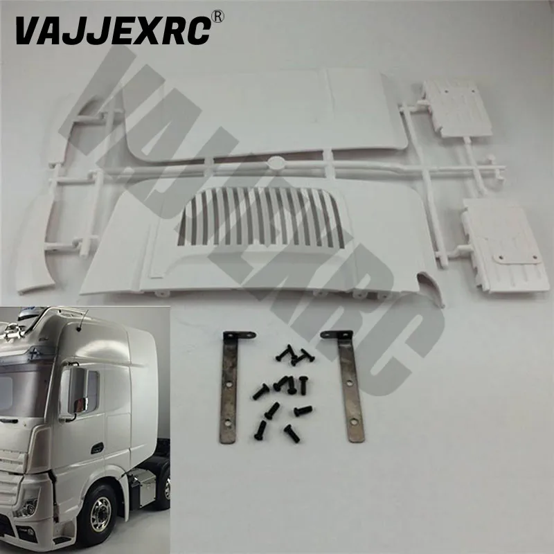 Conjunto de spoiler lateral para caminhão de controle remoto tamiya 1/ ...