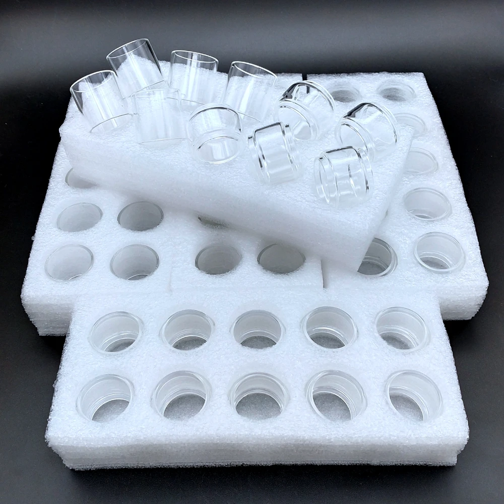 Hong 100/10PCS Bubble Glass Tube Tank For Zeus X/ Zeus X Mesh RTA 25MM ...