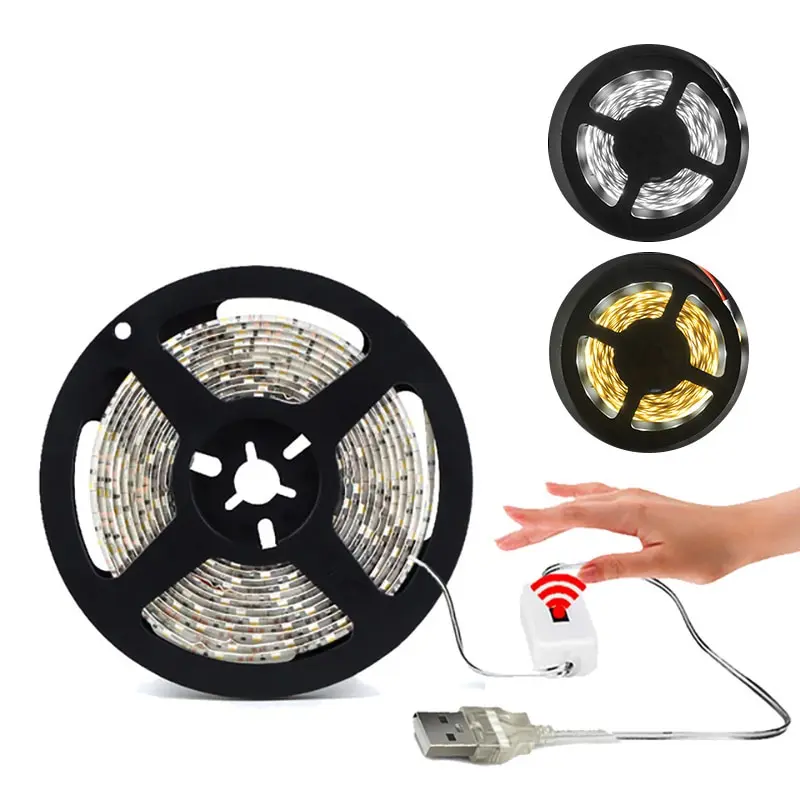 LED-Strip-Light-Hand-Sweep-Waving-Sensor-DC-5V-USB-2835-Backlight-LED ...
