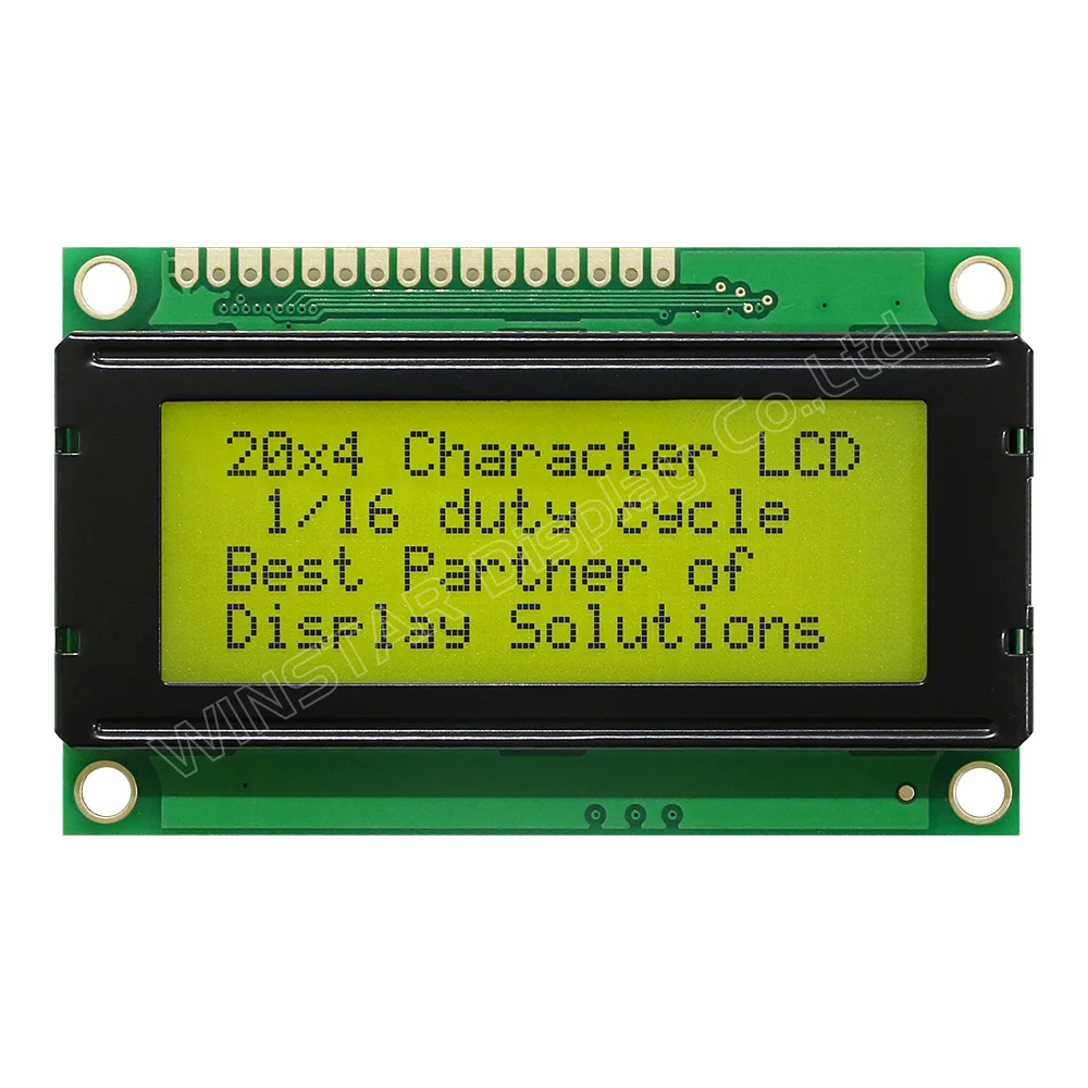 1PCS WH2004D-YYH-JT# Small LCD Display Module LCM Yellow Green Mini 5V ...