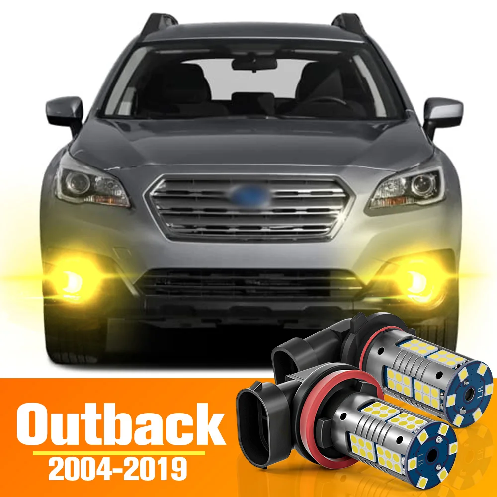 2x-LED-Front-Fog-Light-Bulb-Accessories-For-Subaru-Outback-2004-2019 ...
