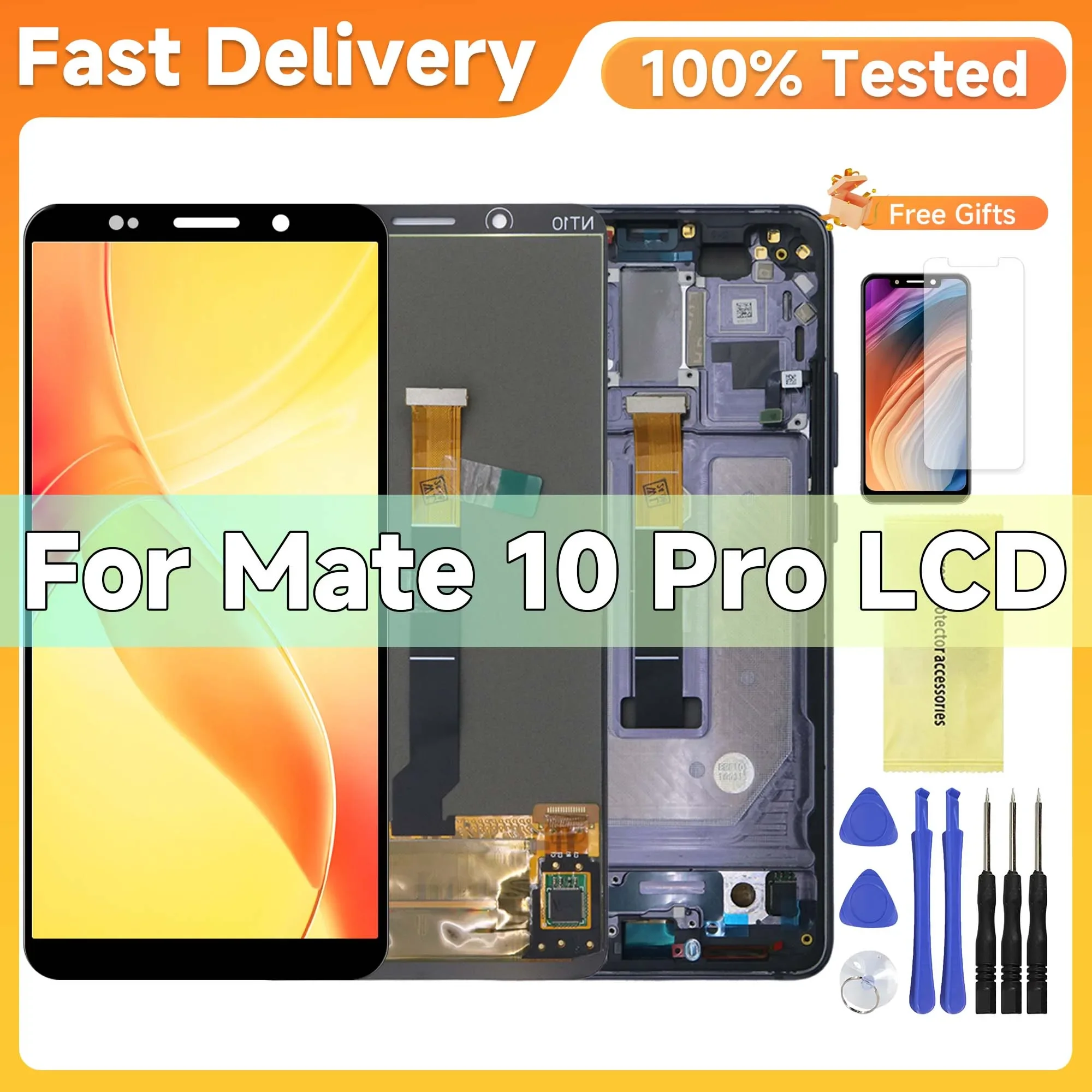 OLED TFT For Huawei Mate 10 Pro LCD Display +Frame Touch Digitizer ...
