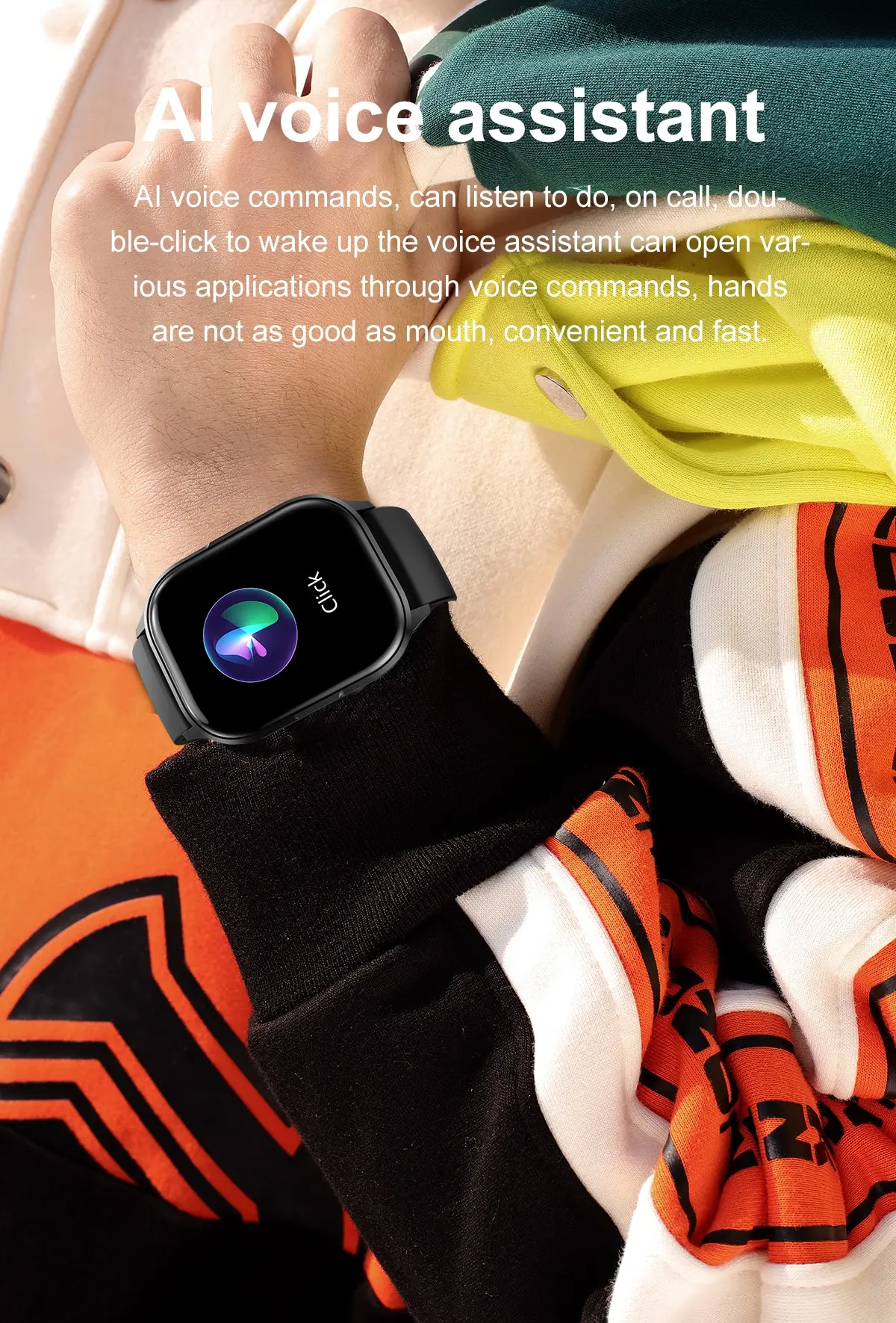 New AMOLED Bluetooth Call Smart Watch NFC Heart Rate and Blood Pressure ...