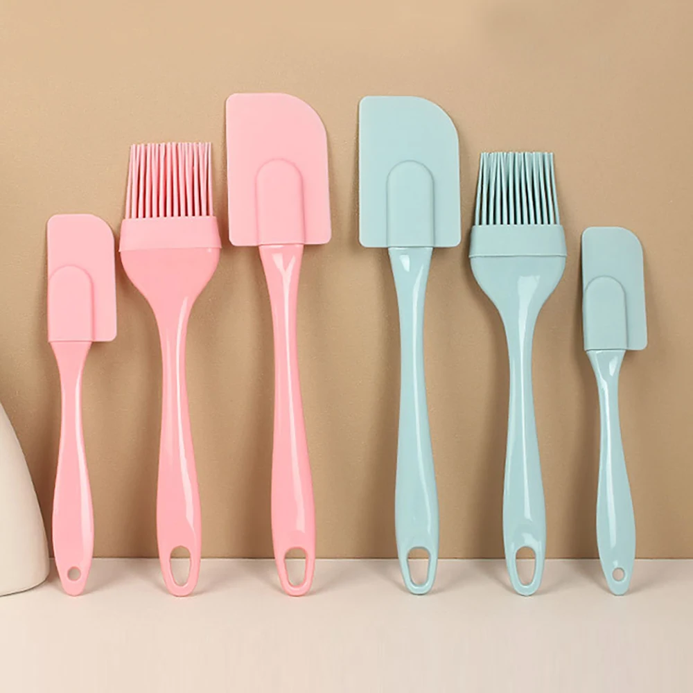 Set-3PCS-Silicone-Baking-Scraper-Three-Piece-Set-Scraper-Oil-Brush ...