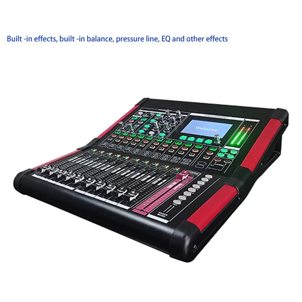 D16 Sound Card Recording Interface Audio Mixer Sound System Digital ...