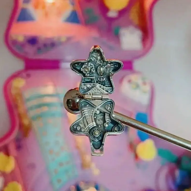 925-Sterling-Silver-Fairy-Wonderland-Polly-Pocket-Charm-Bead-For ...