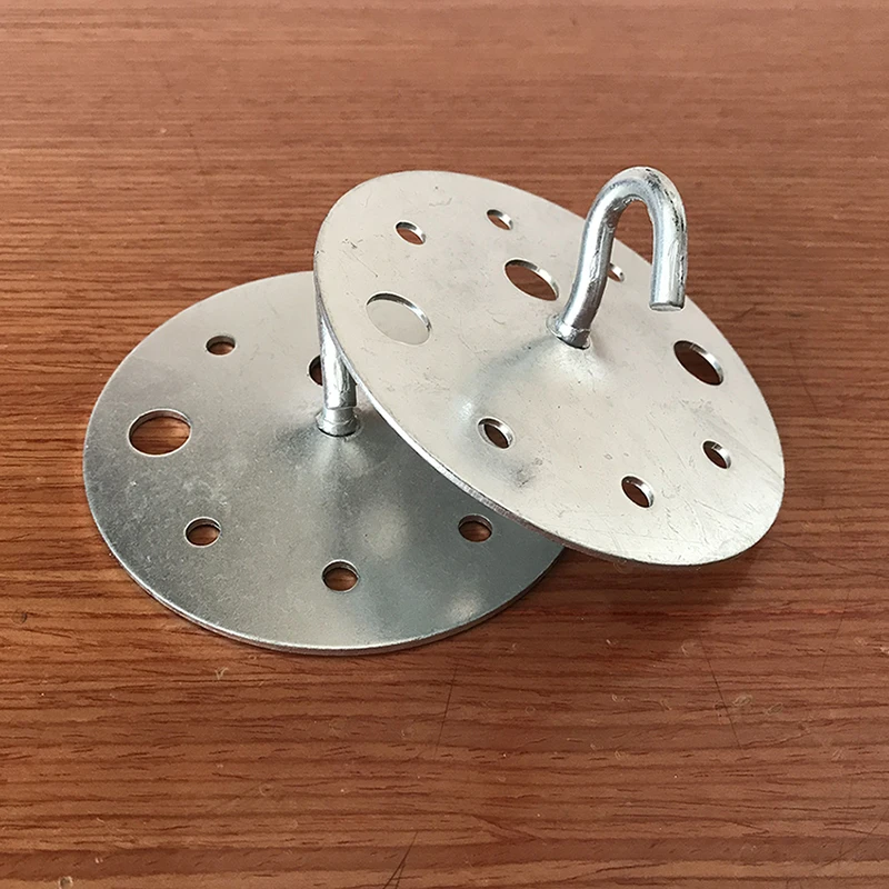Dia10cm Round ceiling mounting bracket with hook iron load-bearing ...