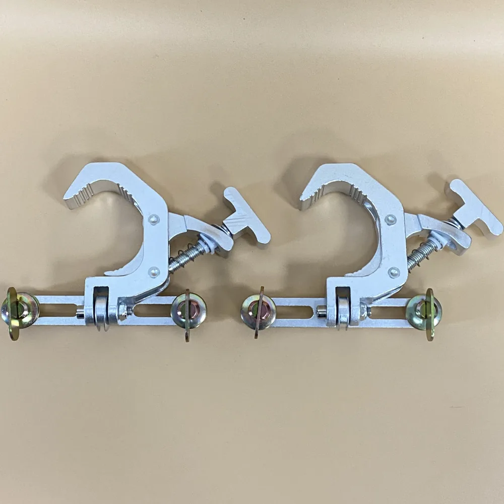 2Pcs-LED-Moving-Head-Folding-Clamp-Aluminum-Truss-Fast-Lock-Hook-Mobile ...