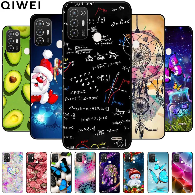 For-ZTE-Blade-A52-Case-Fashion-Lovely-Silicone-Soft-TPU-Protective-Back ...