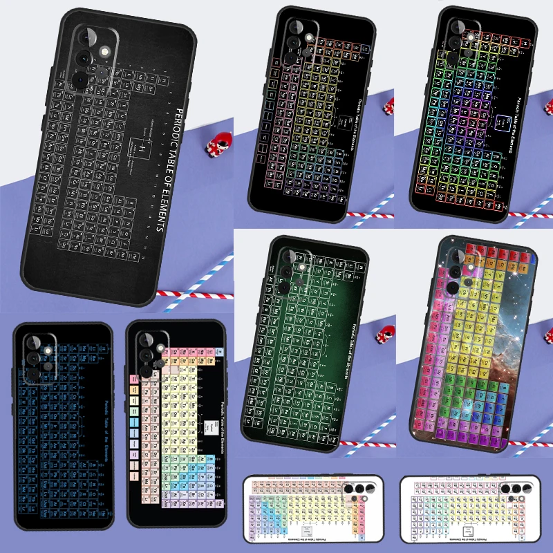 Samsung Galaxy A13 Case Periodic Table | Periodic Table Phone Case ...