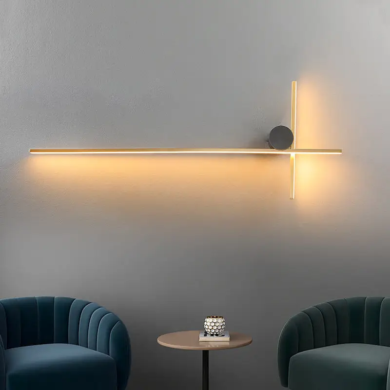 Modern Apartment Deco Round Black Side View LED Wall Light 900mm/600mm ...