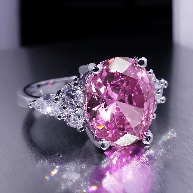 Anillo-de-circ-n-rosa-de-piedra-ovalada-grande-para-mujer-anillos-de ...