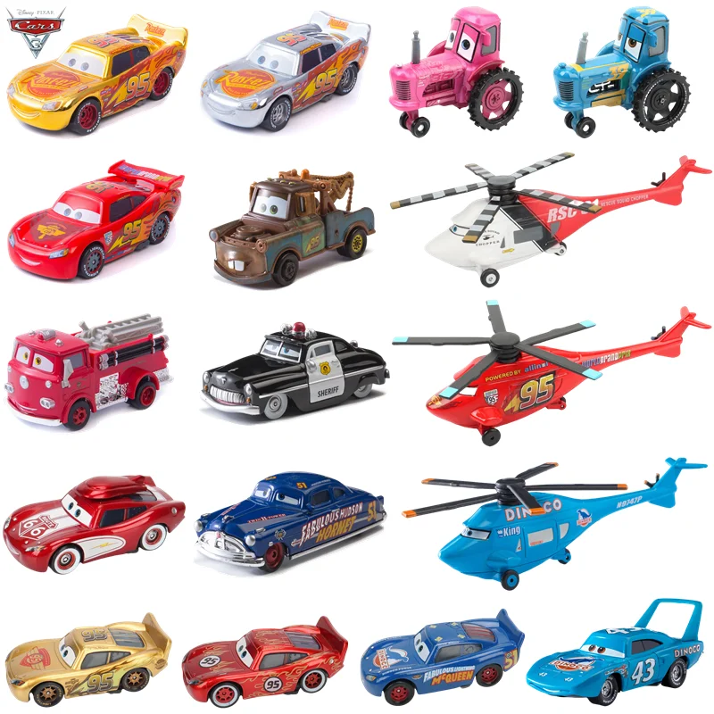 Coches Disney Pixar Cars 3 Lightning Mcqueen Mater, colección de ...
