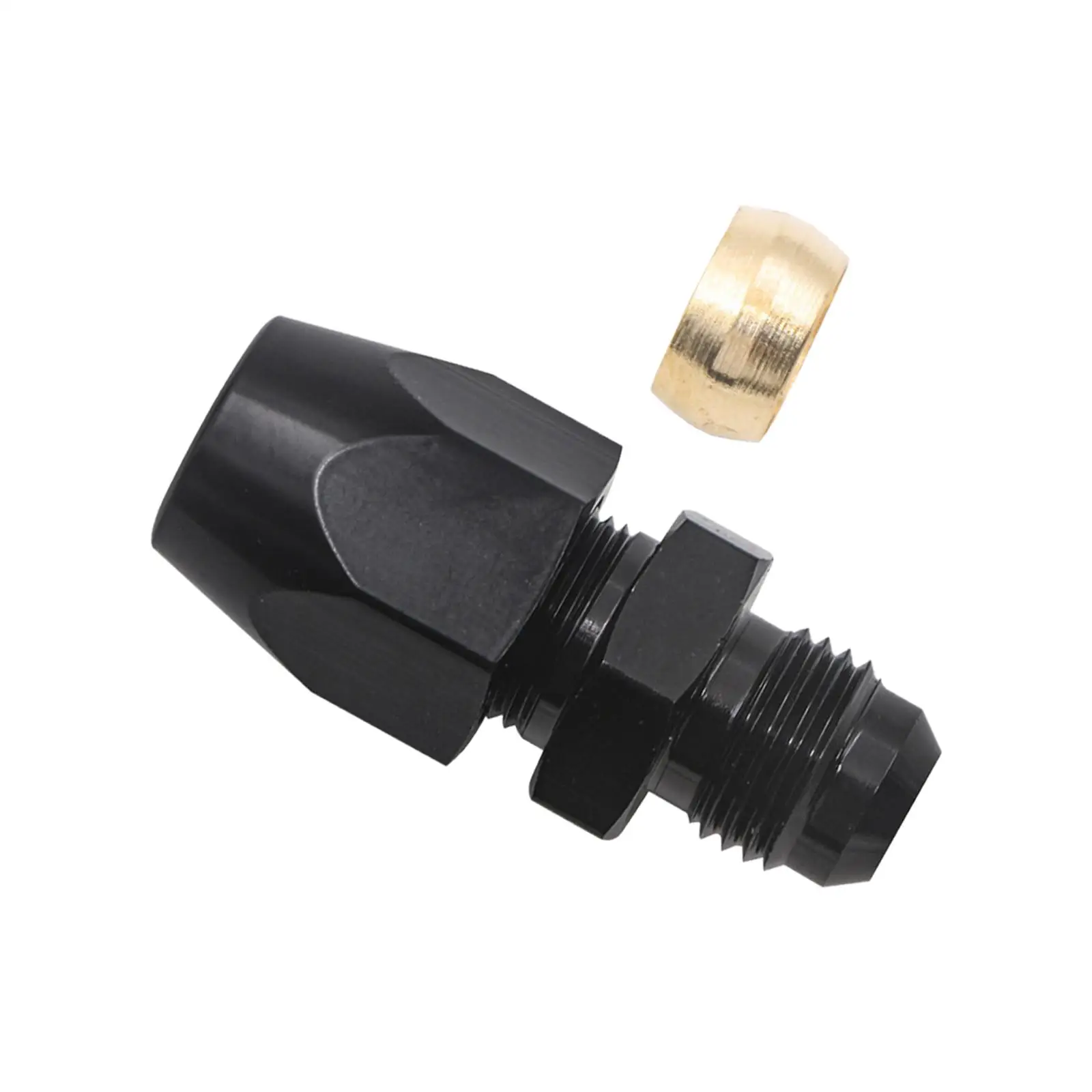 Fuel Adapter Fitting 6 AN to 3/8 inch Quick Connect Disconnect Fuel ...