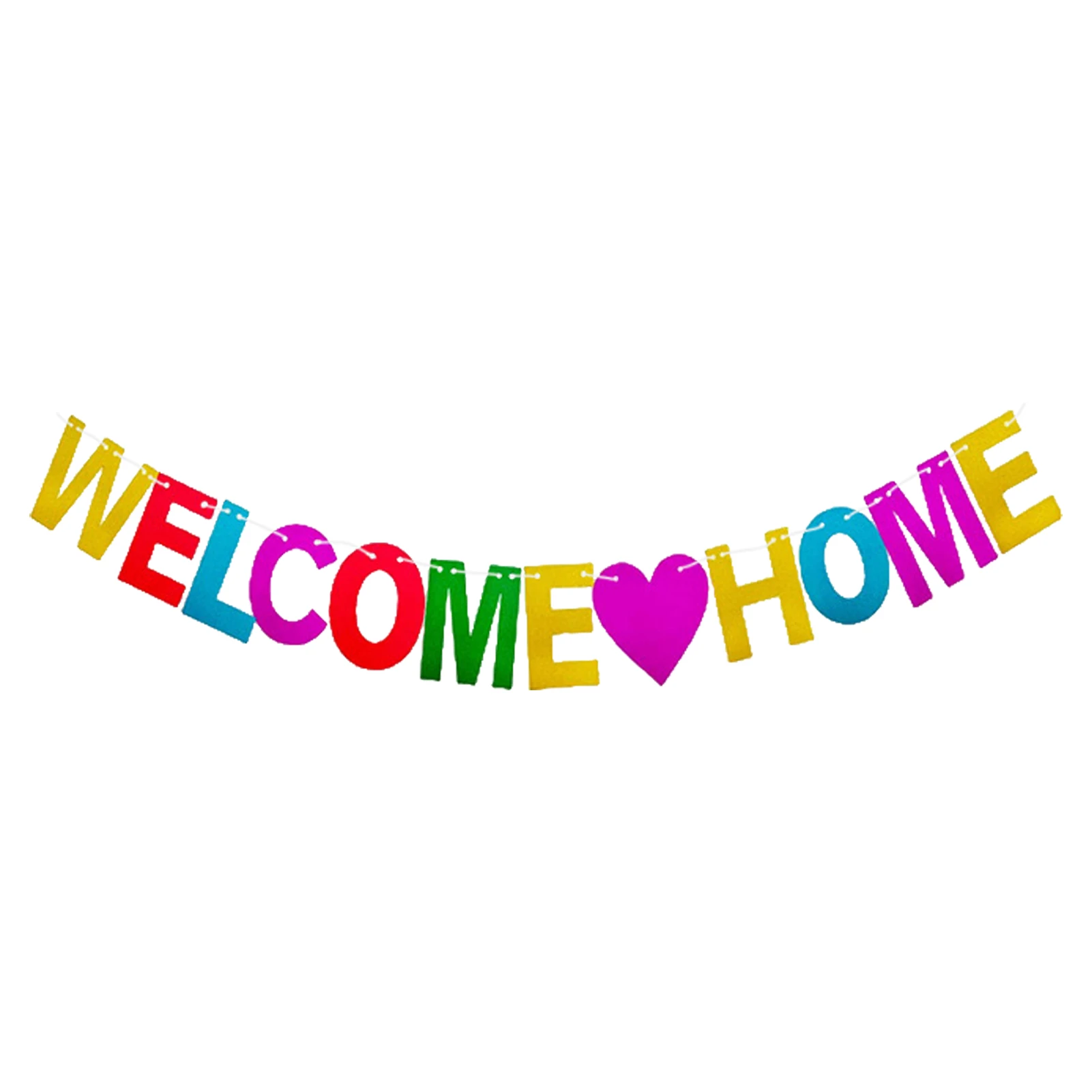 Bunting-Banner-Easy-Installation-Colorful-Baby-Shower-Backdrop ...