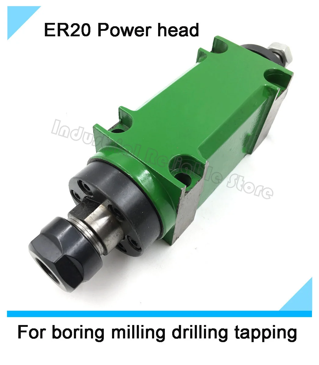 750W-1Hp-ER20-Spindle-Power-Head-Max-3000-8000rpm-Machine-Tool-Spindle ...