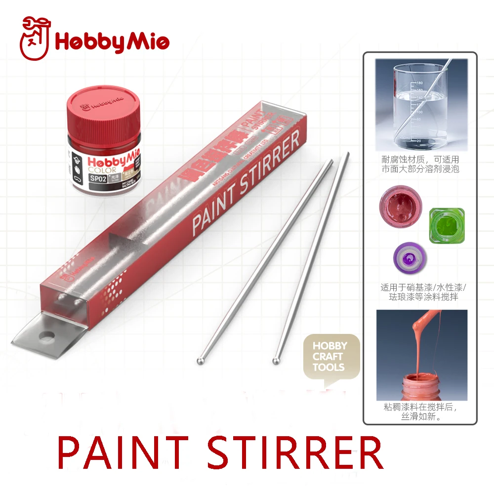 HOBBY-MIO-Paint-Stirrer-Color-Mixing-Bar-Corrosion-Resistant-Material ...