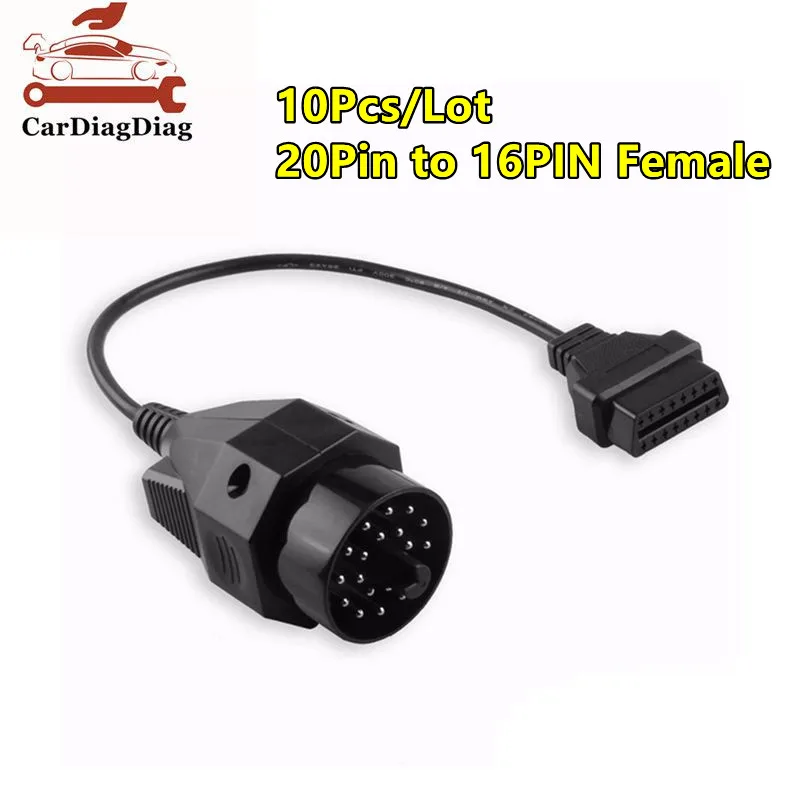 10Pcs-Lot-High-Quality-Car-OBD-Extension-Cable-OBD-II-Adapter-For-BMW ...