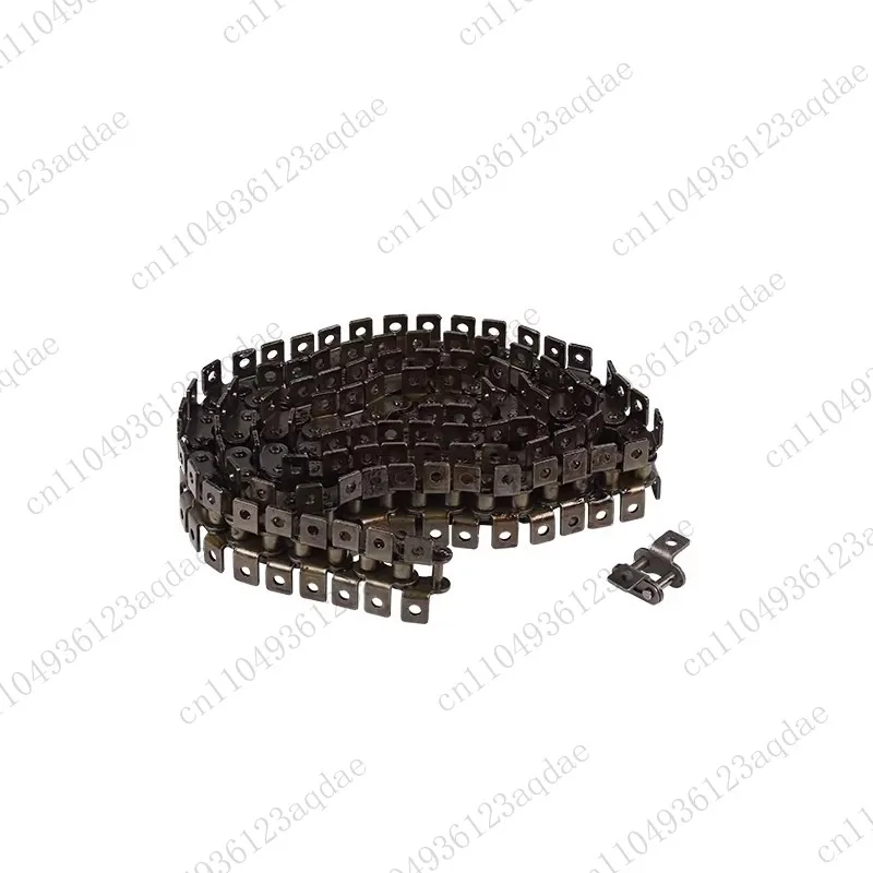 08B-1 Roller Chain Double Single Hole Bent Plate Conveyor Drive ...
