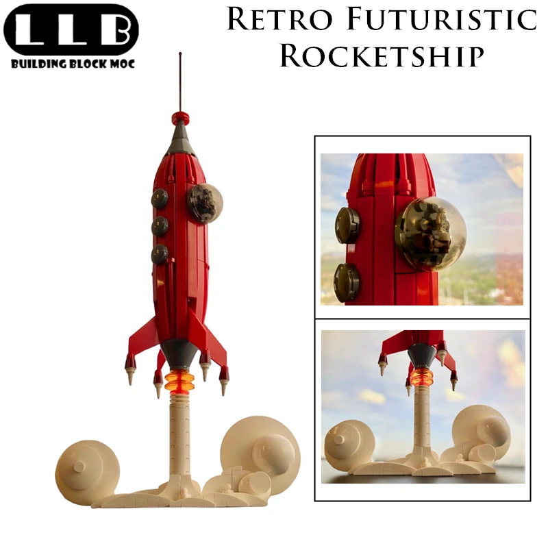 LLB-MOC-48957-New-Mini-High-tech-Rocket-Launch-Retro-Futuristic ...