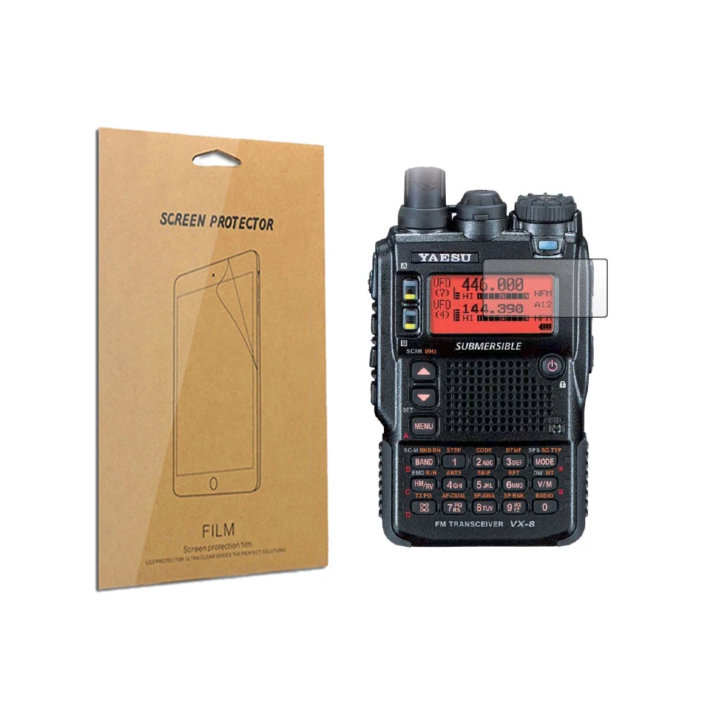 LCD Screen Protector Protective Shield Film for YAESU VX8DR VX-8 ...