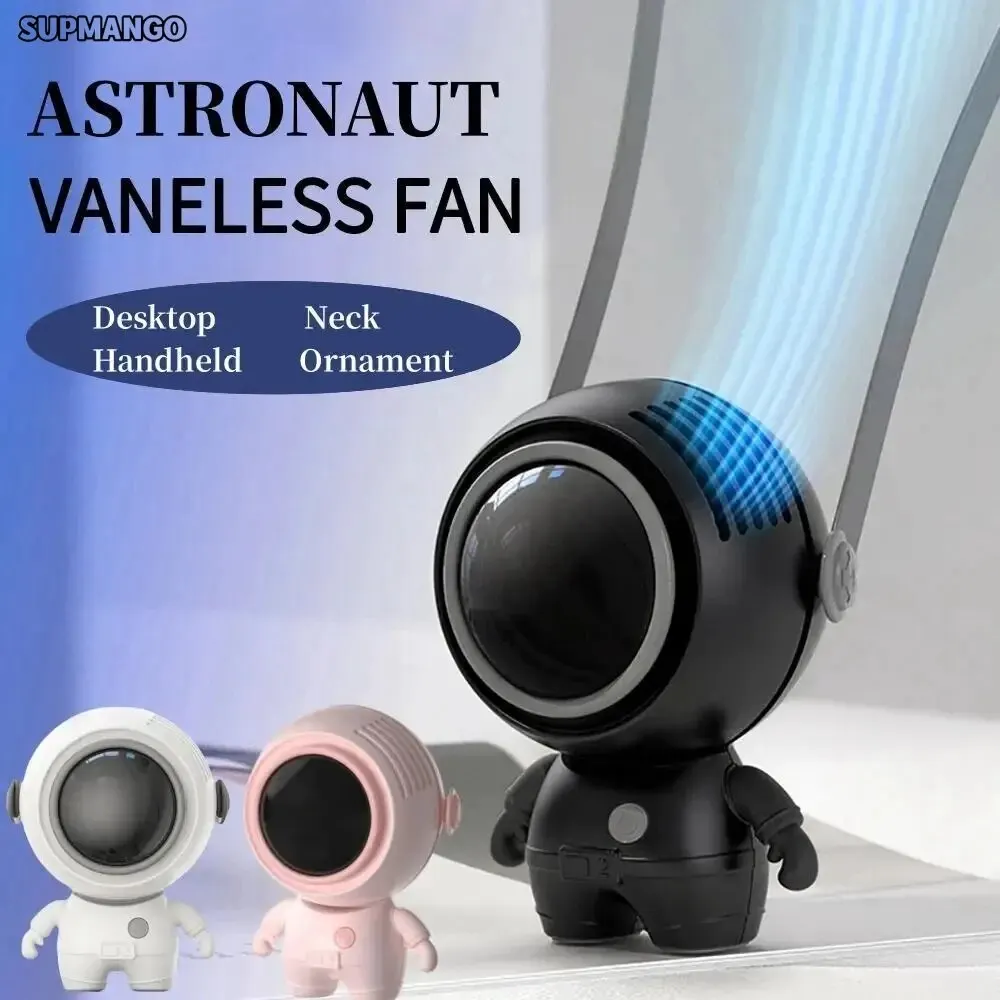 Portable-Fan-Astronaut-Quiet-Small-USB-Rechargeable-Mini-Neck-Fan ...