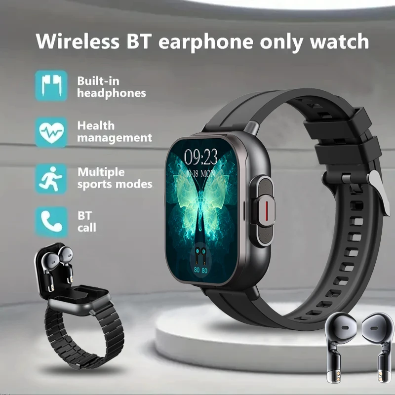Reloj-inteligente-deportivo-2-en-1-para-hombre-y-mujer-pulsera-con ...