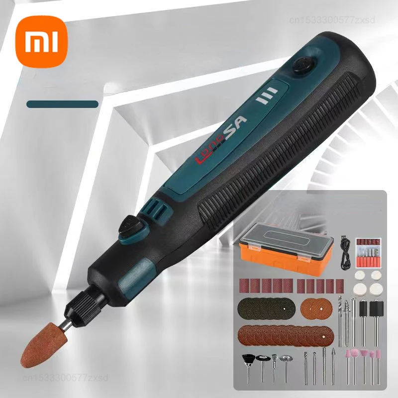 Xiaomi-Longsa-Mini-Grinder-Engraver-Pen-Cordless-Electric-Grinder-Set ...
