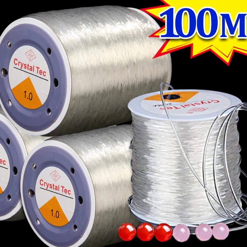 100m-Strong-Elastic-Crystal-Beading-Thread-Cord-Jewelry-Making-Necklace ...