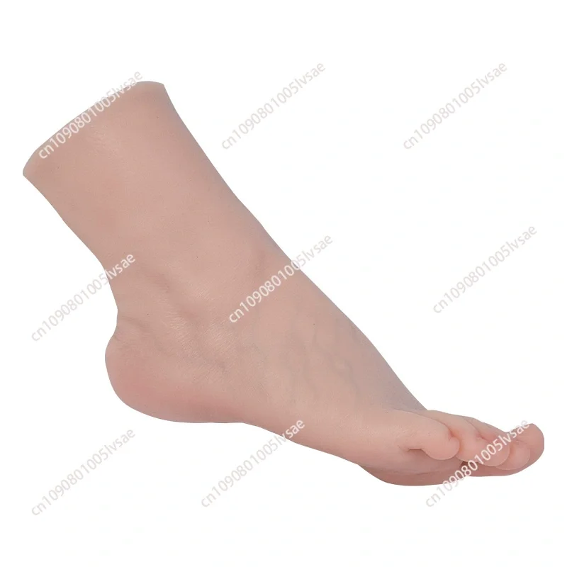 Simulation Silicone Foot Model Mannequin With Bone Toes and Bent Ankle ...