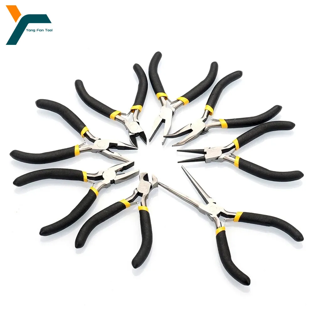 8Pcs-Mini-Plier-Set-Hand-Plier-Multifunctional-Metalwork-Tool-Jewelry ...