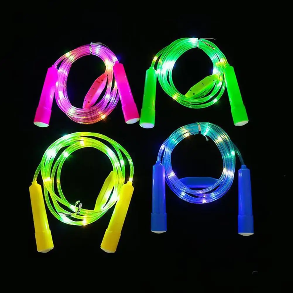 LED-Colorful-Light-Children-Skipping-Rope-Exercise-Jumping-Game ...