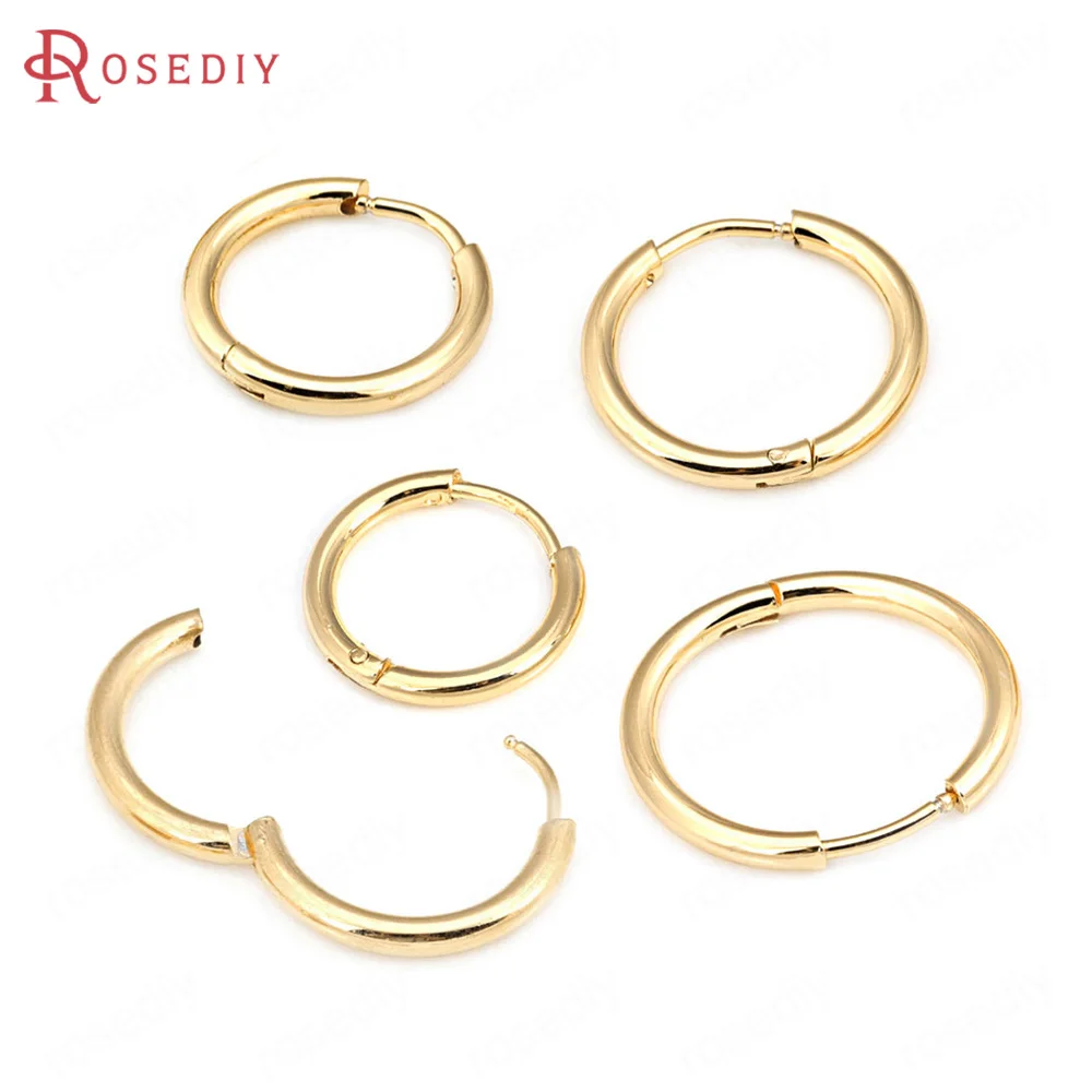 10MM-14MM-16MM-18-5MM-20MM-21-5MM-24K-Gold-Color-Stainless-Steel-Round ...
