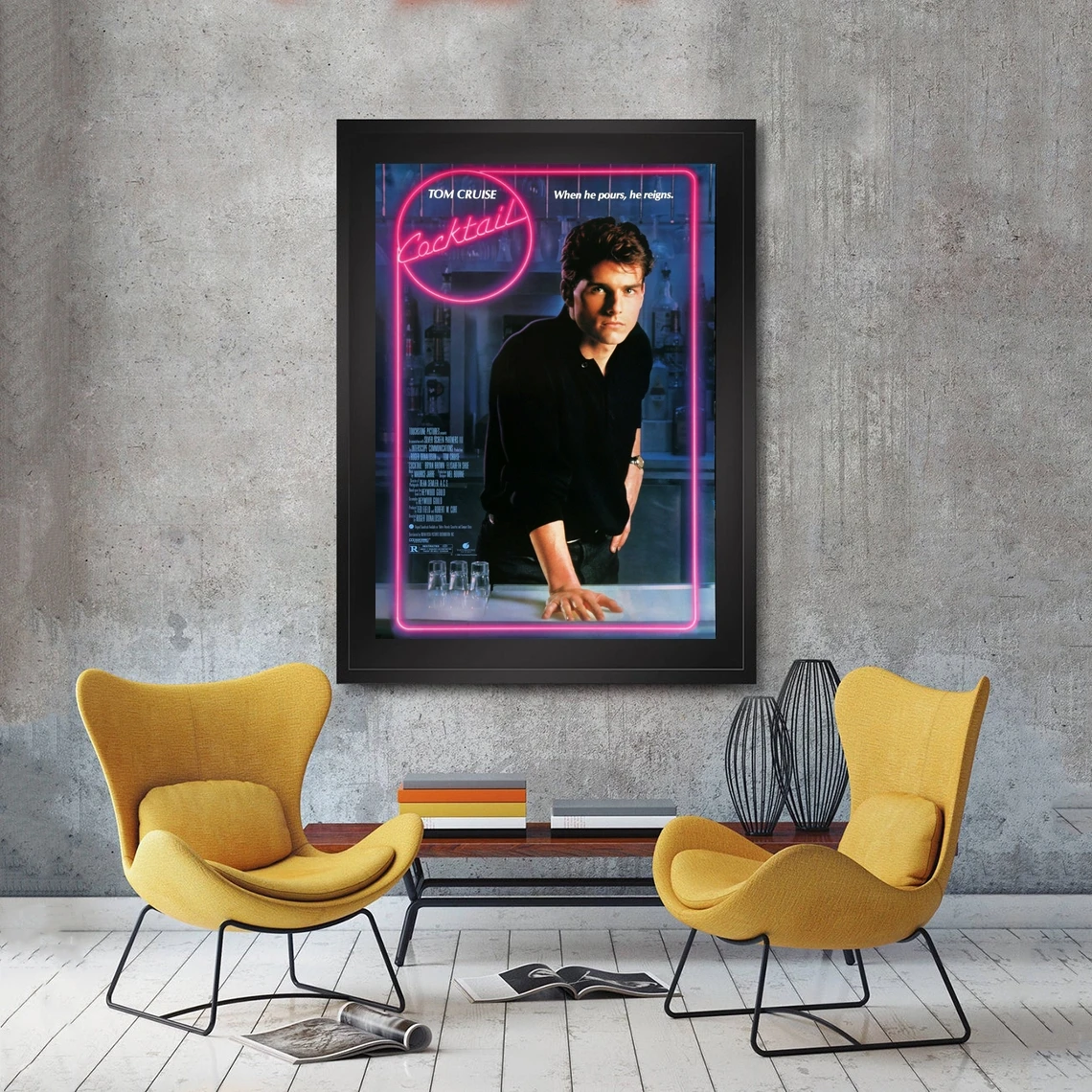 Cocktail Movie Poster Tom Cruise