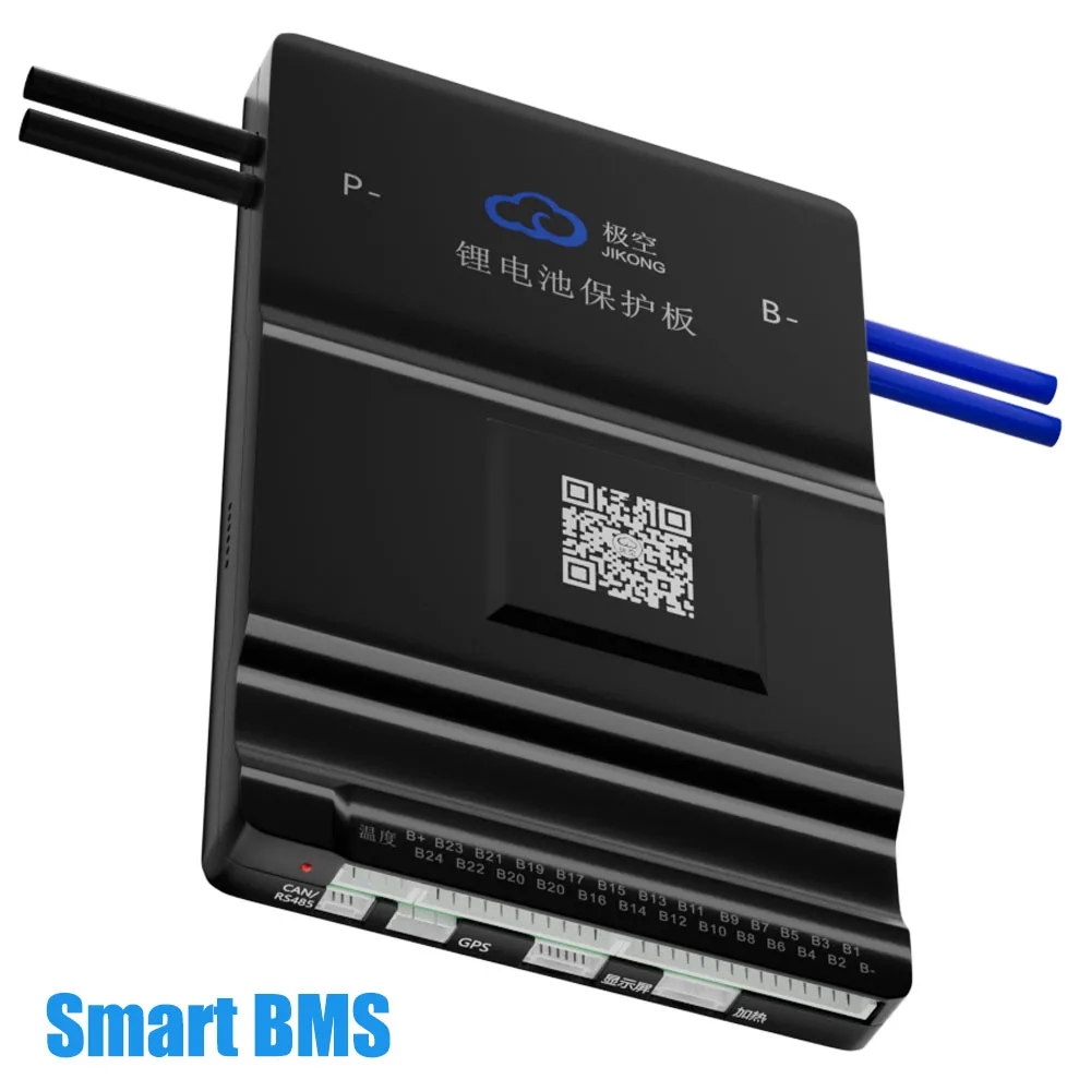 jikong BMS 4S 8S 17S 20S 24S Battery ActIve Balance Heat FunctIom 1A ...