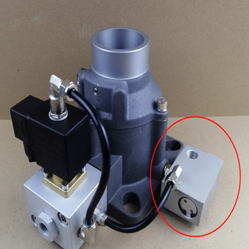 Supply-screw-air-compressor-intake-valve-assembly-AIV-50B-N-unloading ...