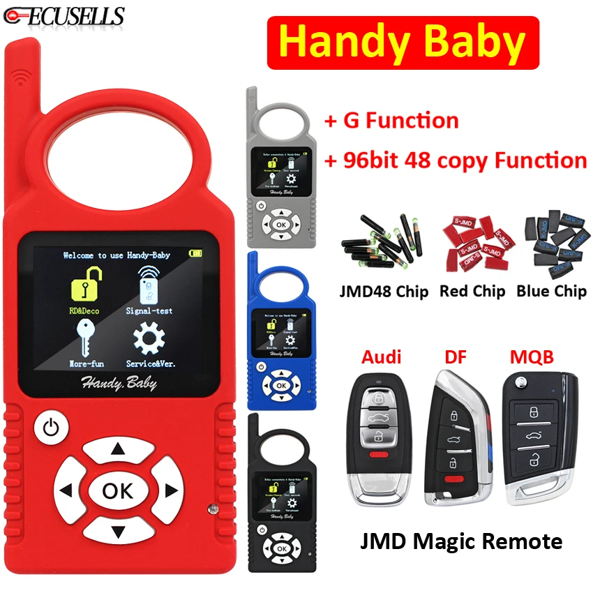 Original Newest Jmd Handy Baby Hand-held Car Key Copier Auto Key ...