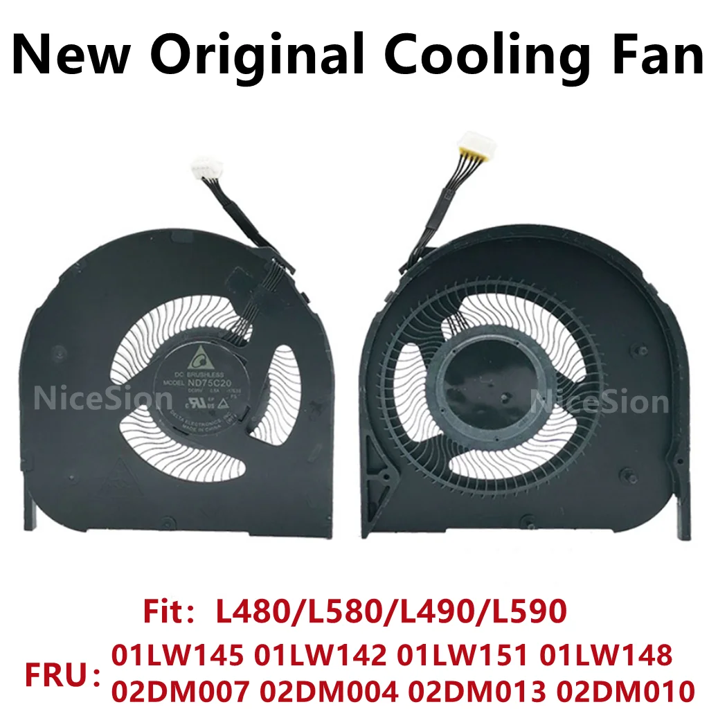 New-Original-For-Laptop-Lenovo-Thinkpad-L480-L490-L580-L590-CPU-Cooling ...