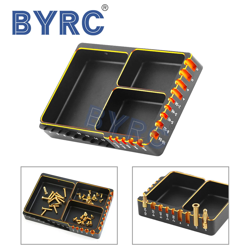 1PCS 120*80*18mm CNC Aluminium Multifunction Screw Tray Nut Gasket ...