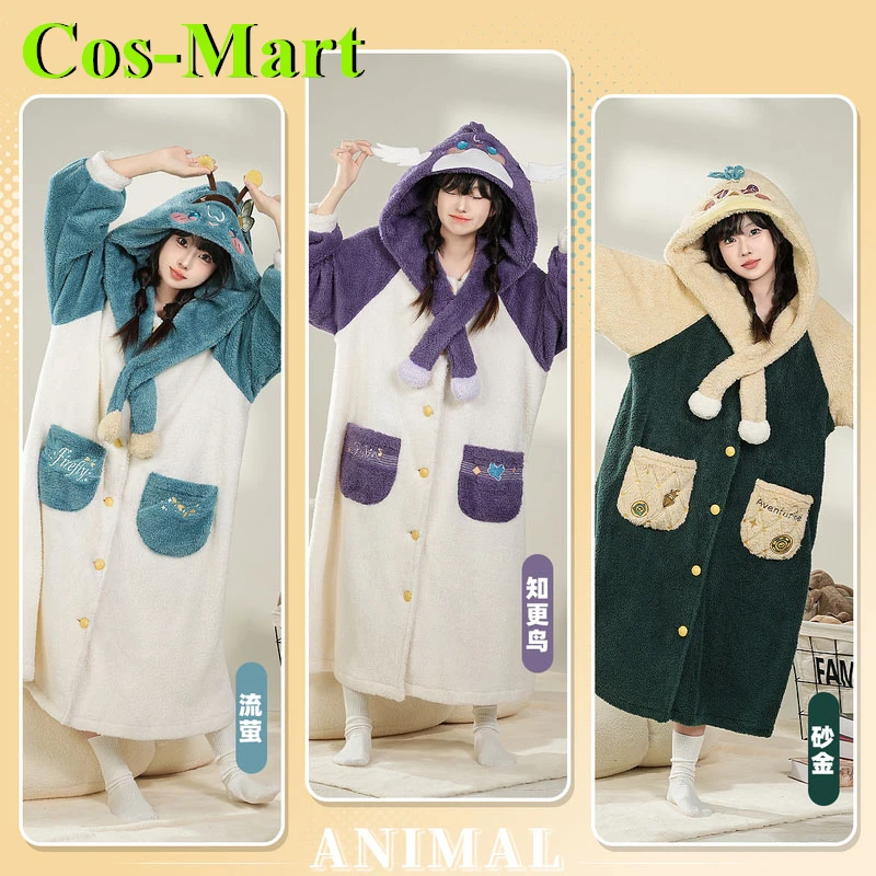Cos-Mart-Game-Honkai-Star-Rail-Firefly-Robin-Aventurine-Plush-Pajamas ...