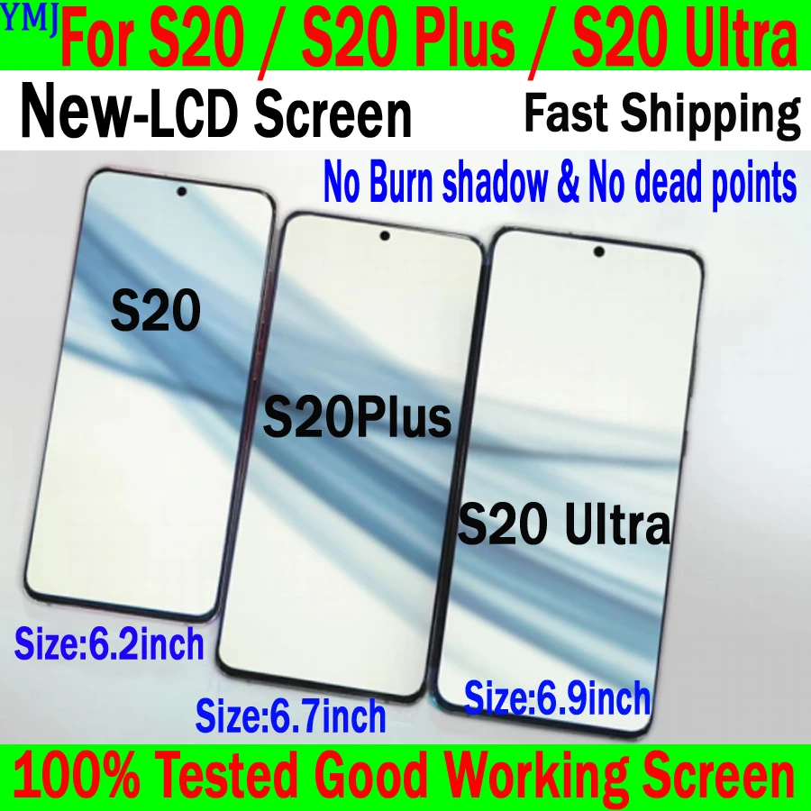 No-Burn-shadow-No-dead-points-AMOLED-LCD-For-Samsung-Galaxy-S20-G980 ...