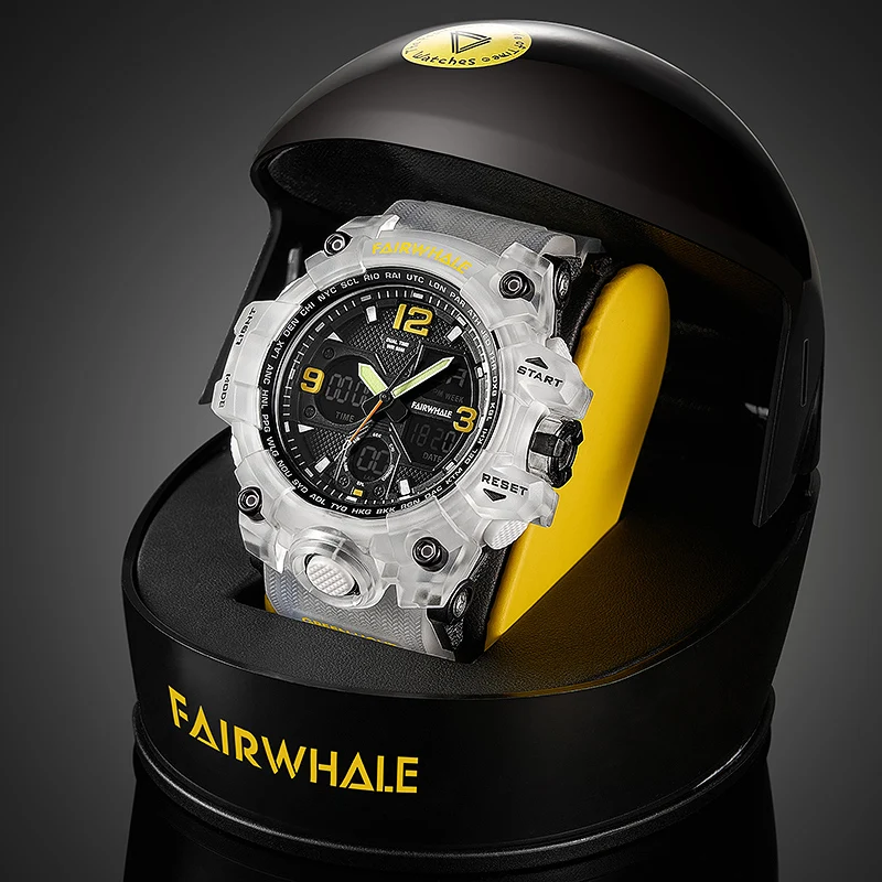Mark-Fairwhale-2022-New-Electronic-Watch-Unisex-Sports-Trend-Fashion ...