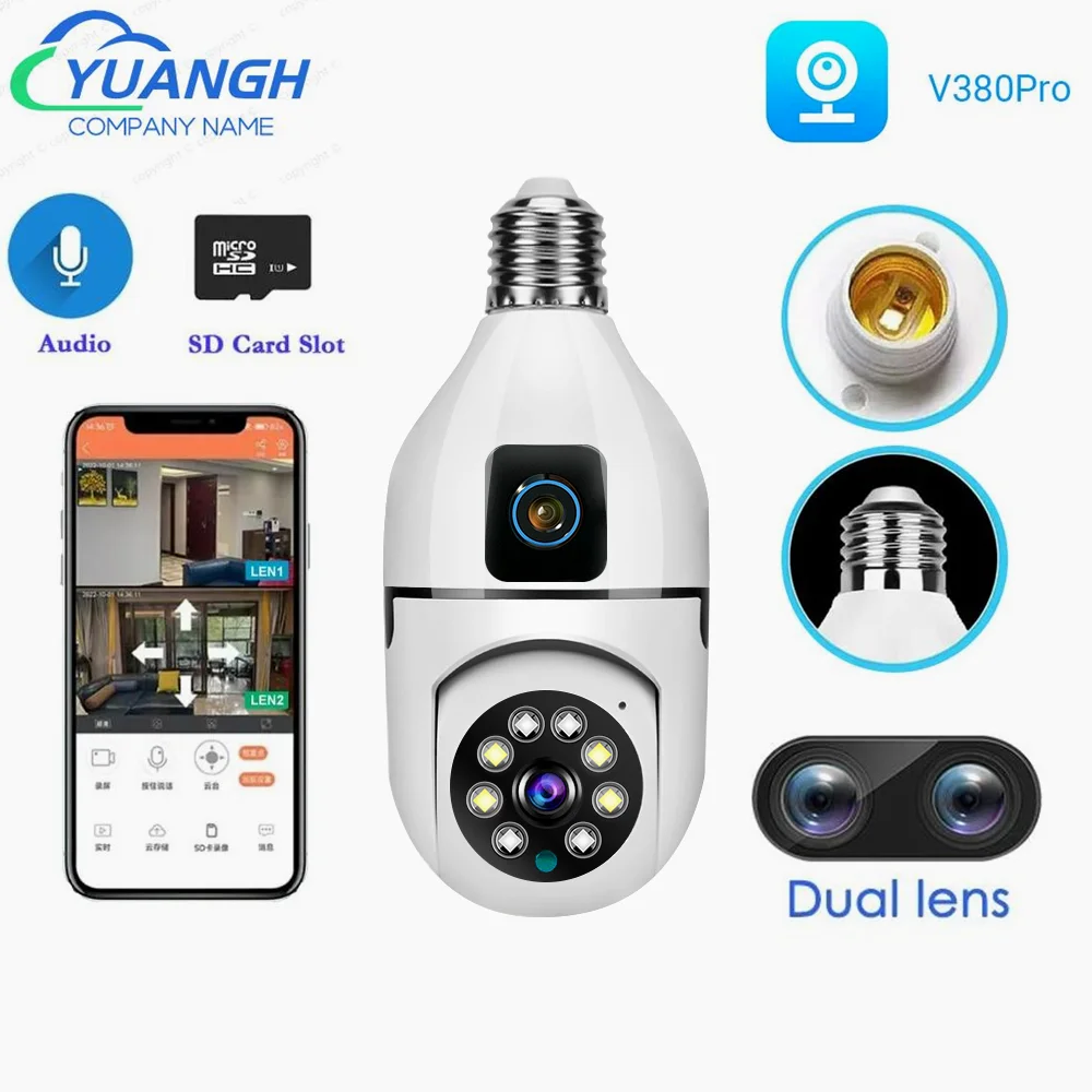 V380-Pro-Dual-Lens-Dual-Screen-E27-Bulb-Camera-Two-Ways-Audio-Color ...