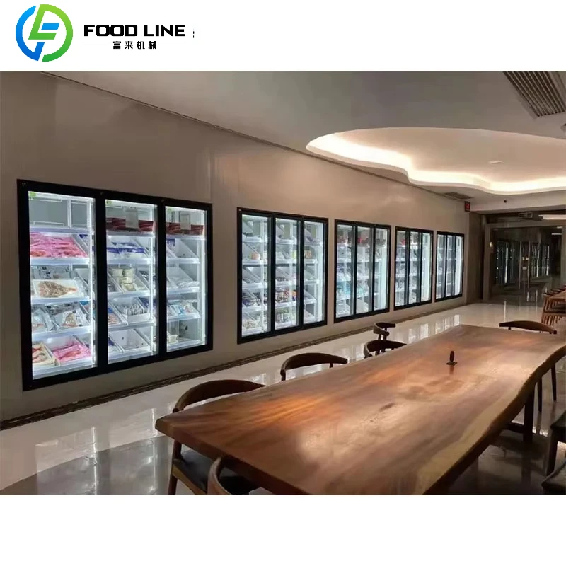 New 150mm Walk-in Cooler Beverage Store Glass Door Cold Room Freezer ...