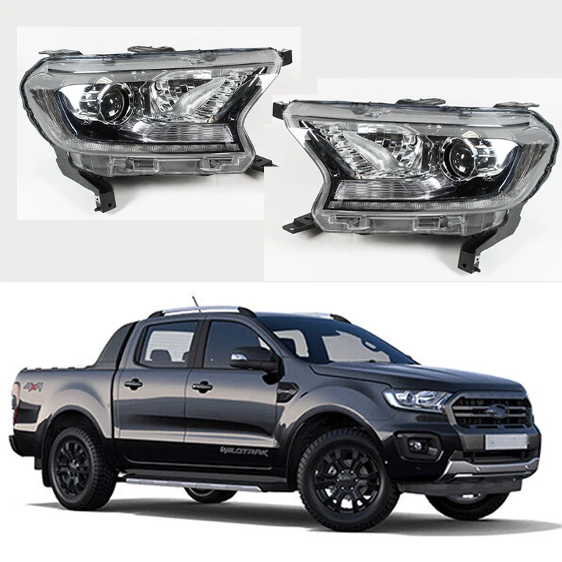 1Pcs-Left-Right-Head-Lamp-Fit-For-Ford-Ranger-T6-2015-2016-2017 ...