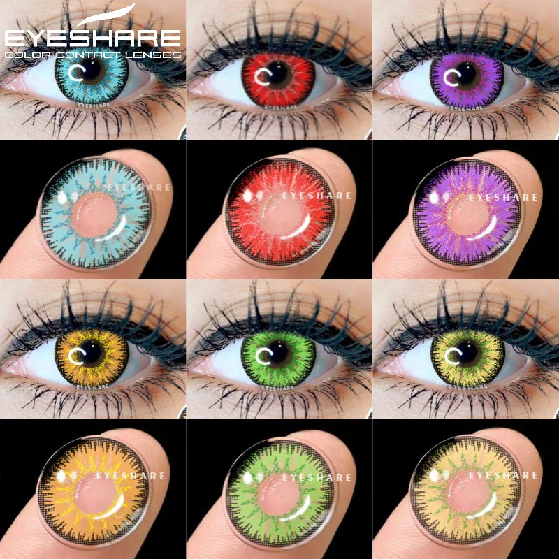EYESHARE-1Pair-Contact-Lenses-for-Halloween-Lenses-Colored-Contact ...