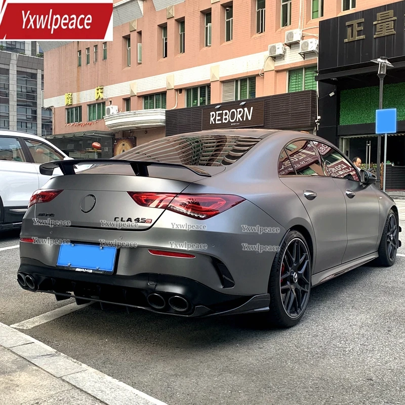 메르세데스 벤츠용 리어 트렁크 스포일러, 메르세데스 벤츠 C118 CLA 클래스 2019 2021 CLA180 CLA200 ...