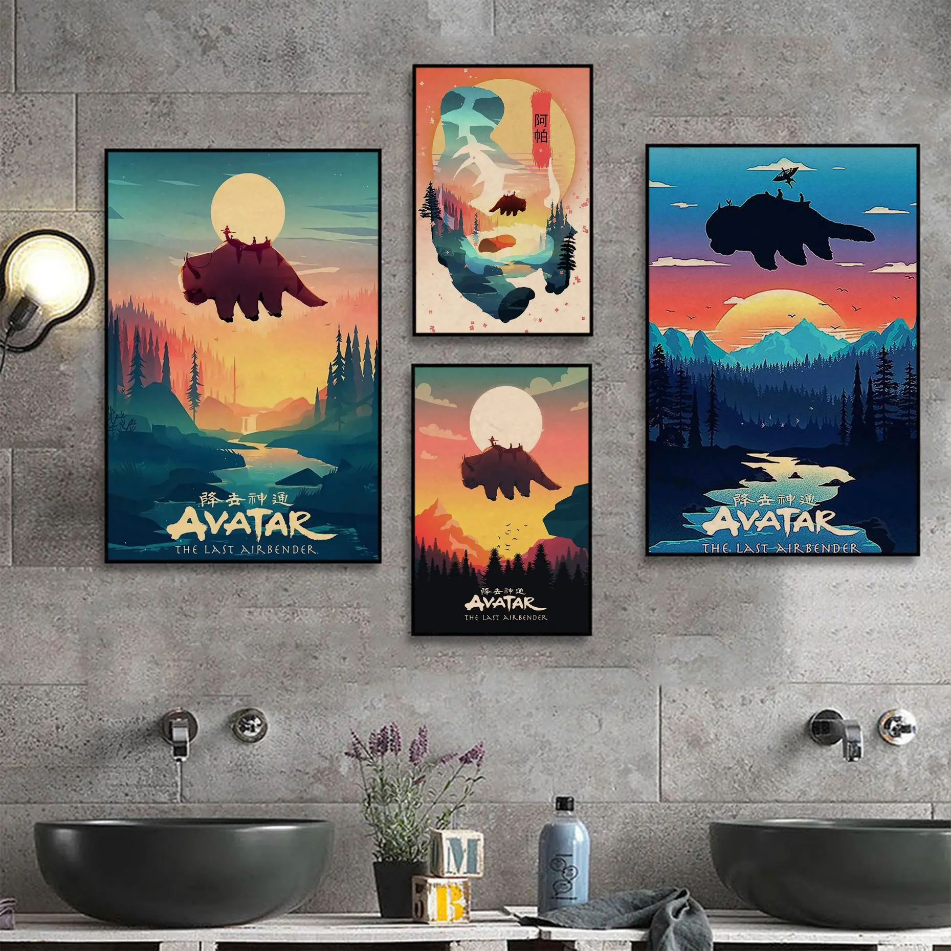 Avatar-The-Last-Airbender-Appa-Classic-Movie-Posters-Vintage-Room-Home ...