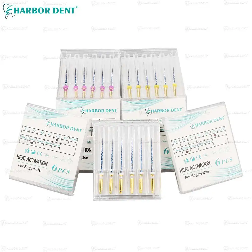 19-21-25MM-Dental-Root-Canal-File-Gold-Root-Canal-Rotary-Super-File ...