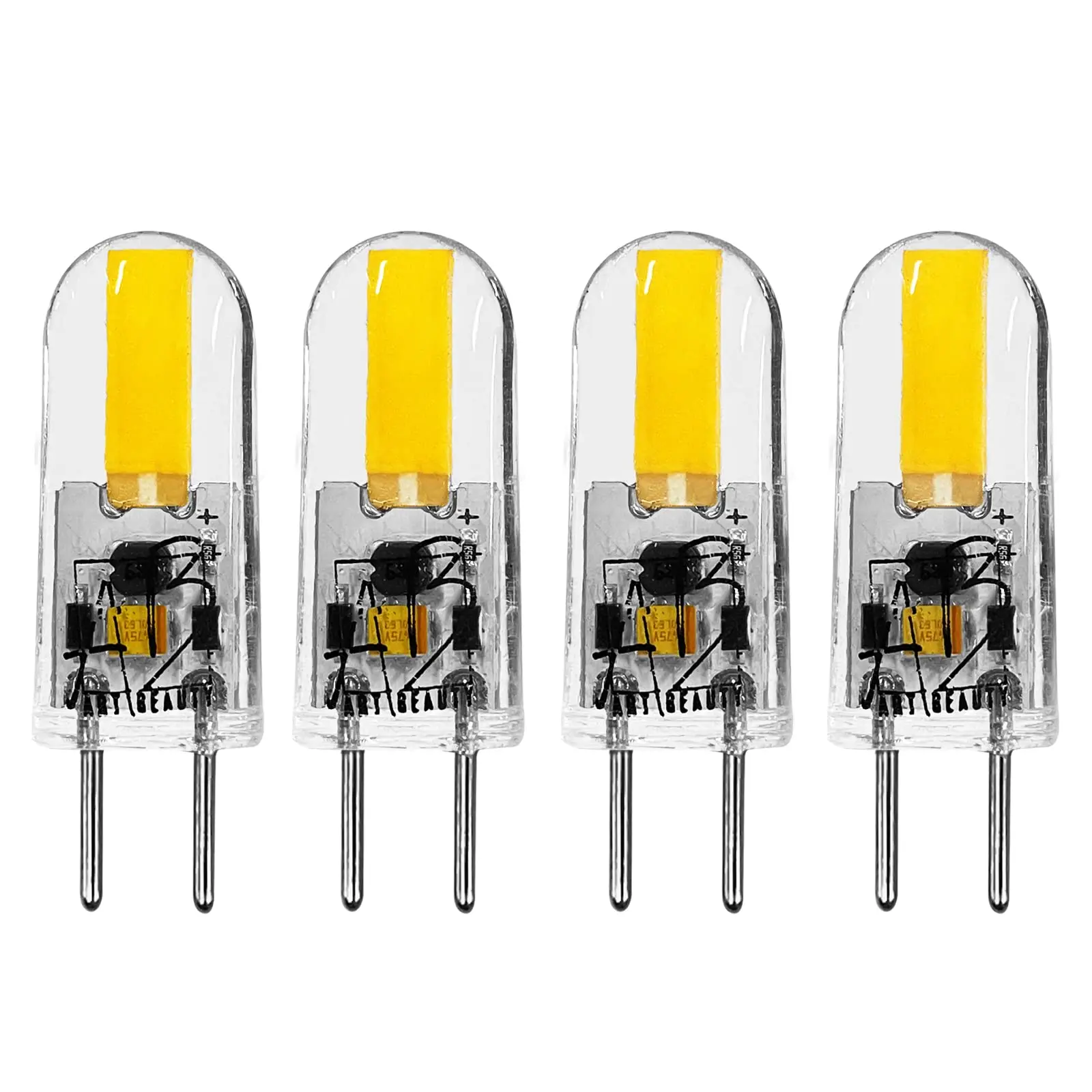 DIMMABLE 7W GY6.35 LED Lamps AC/DC 12V Corn Light Bulb Droplight ...